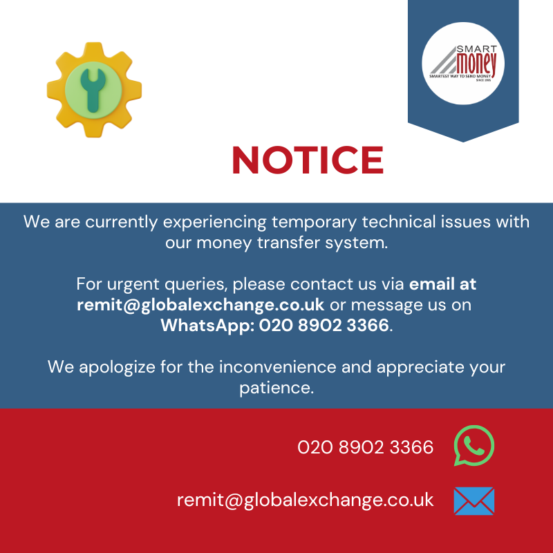 Global Exchange | Money Transfer - Send Money Online!